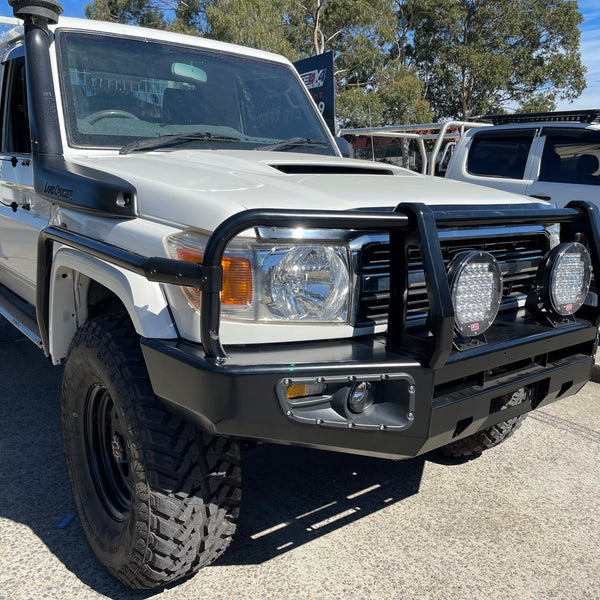 Dobinsons Classic Black Bullbar For Toyota Land Cruiser 70, 45% OFF